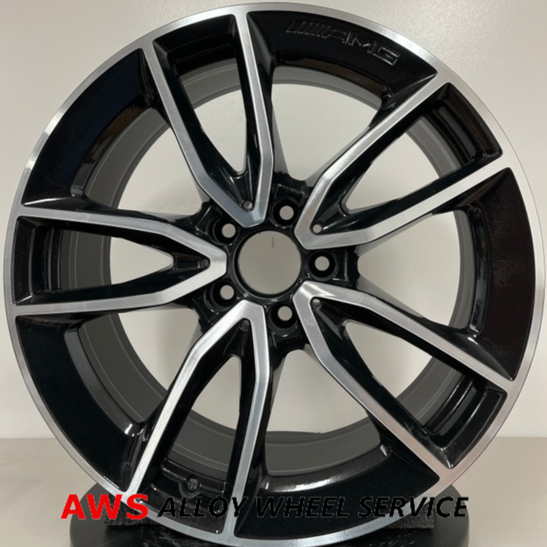MERCEDES C43 2018 19" FACTORY OEM AMG REAR WHEEL RIM 96387 aka 85699 A ...