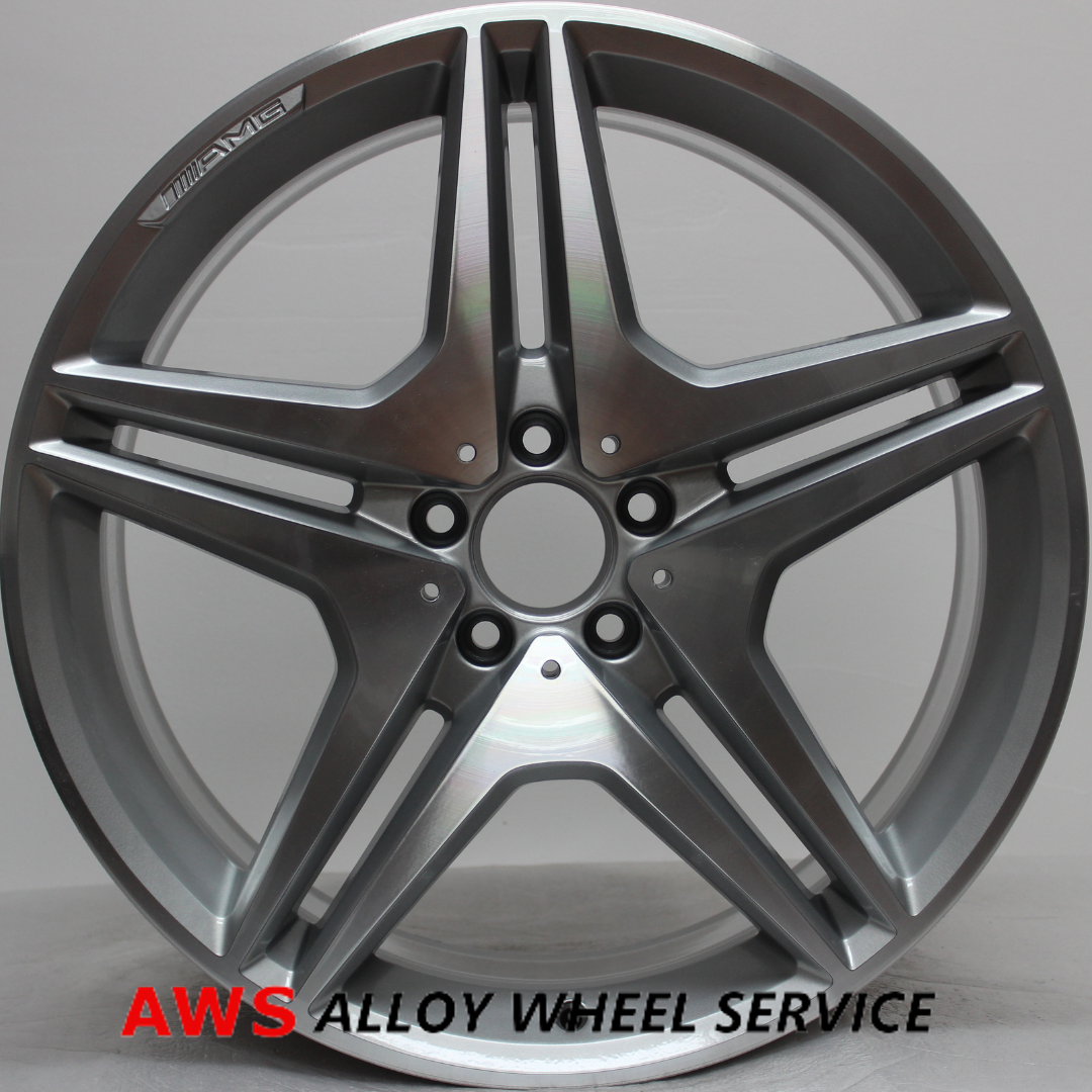 MERCEDES S-CLASS 2008 2009 20" FACTORY OEM REAR AMG WHEEL RIM 85031 A2 ...