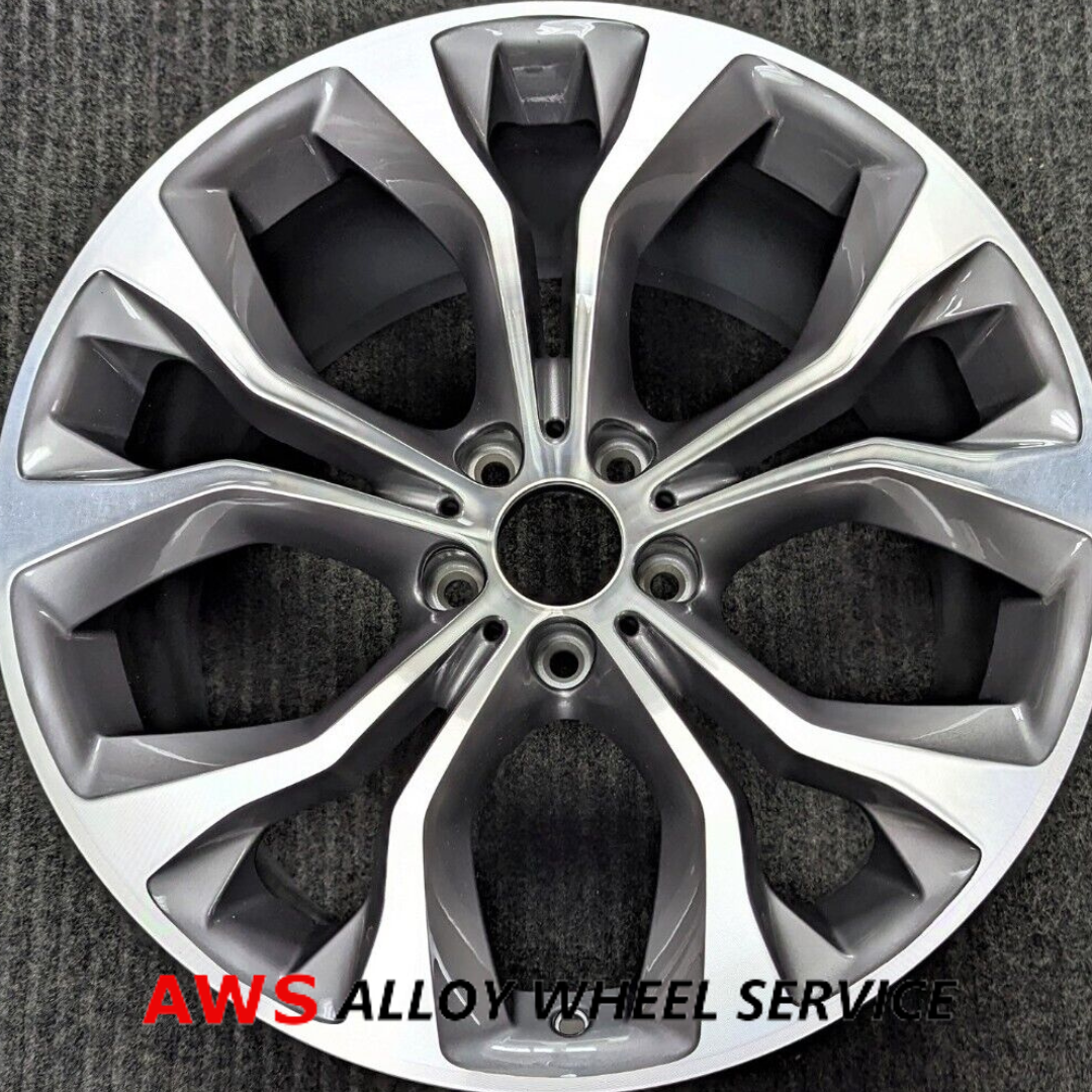BMW X5 X6 2014-2018 20" FACTORY OEM REAR WHEEL RIM 86060 36116853960 ...