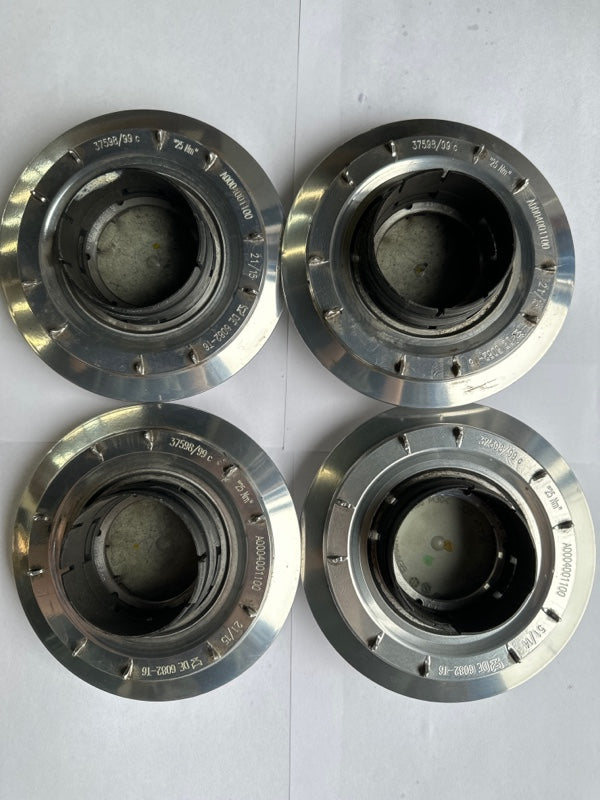 Set of 4 Genuine Mercedes Benz AMG Wheel Center Caps A0004001100 a38b2 ...