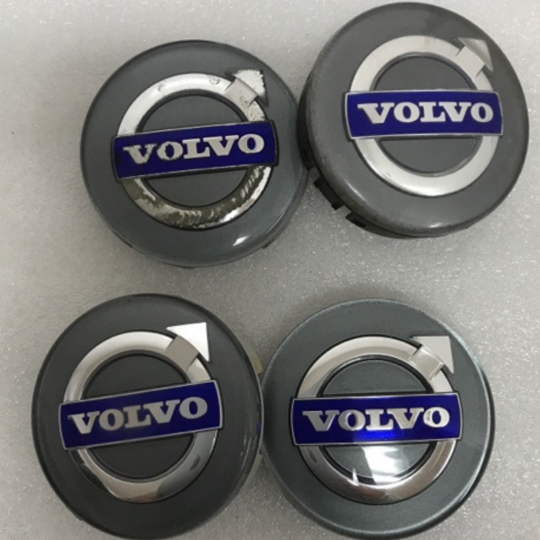 Set of 4 Volvo Iron Mark Alloy Wheel Center Cap 31400452 b7adb5b4 ...
