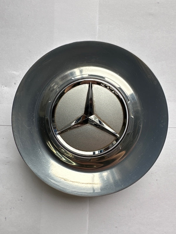 Set of 4 Genuine Mercedes Benz AMG Wheel Center Caps A0004001100 a38b2 ...
