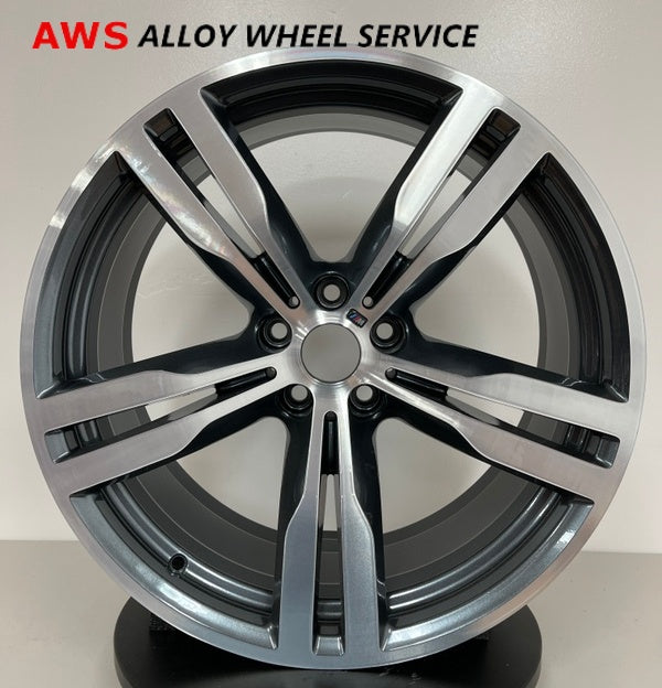 BMW 740i 750i 2016-2020 20" FACTORY ORIGINAL FRONT WHEEL RIM 86281 361 ...